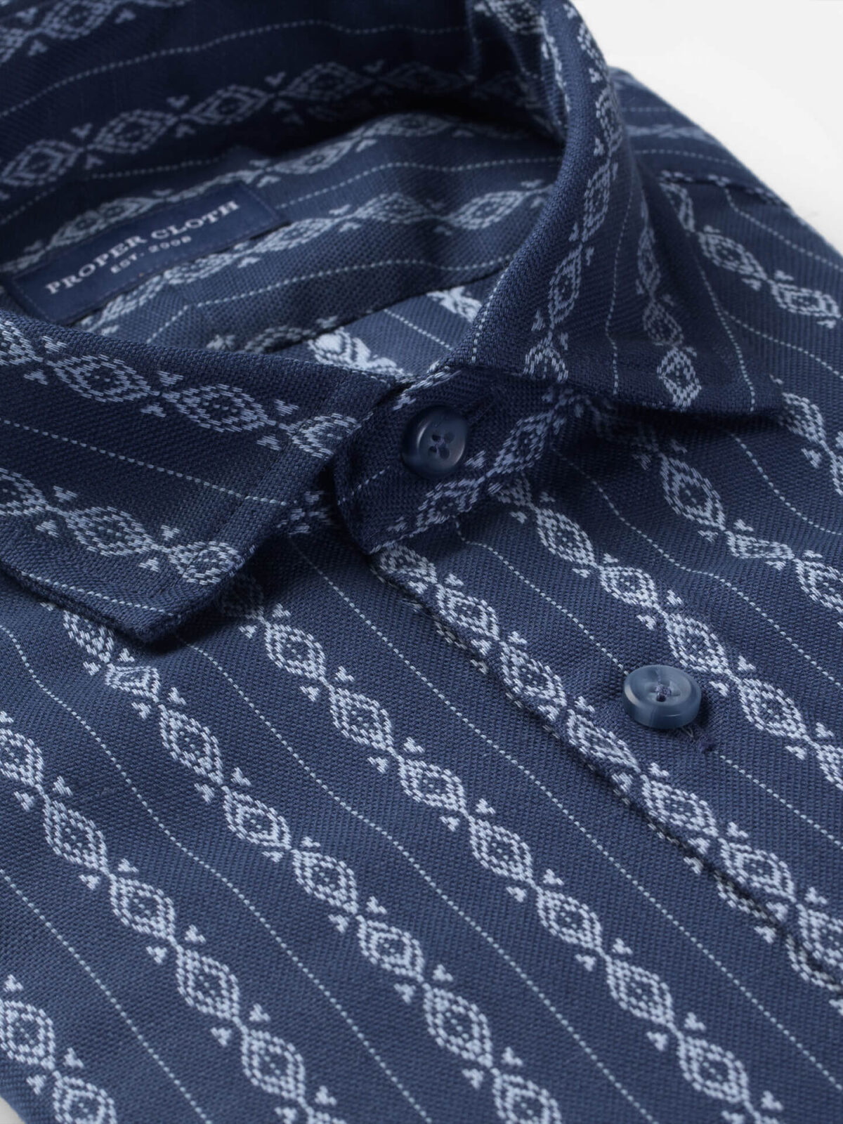 Light Blue Aztec Pattern