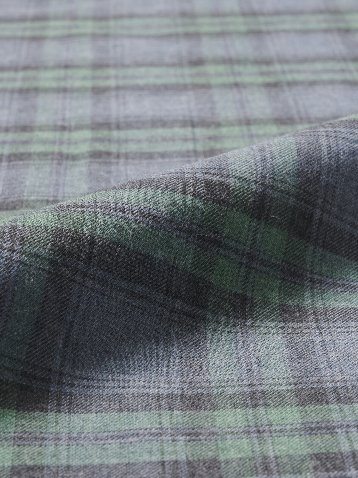 Satoyama Heather Blackwatch Plaid Shirts by Proper Cloth