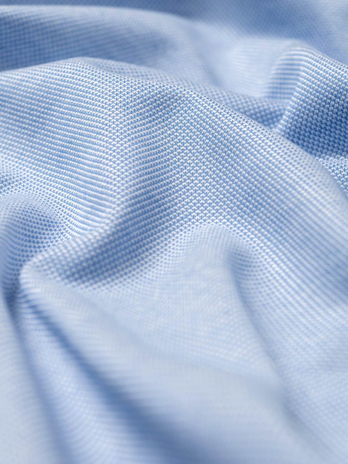 Japanese Light Blue Cotton and Coolmax Knit Pique Shirts by Proper Cloth