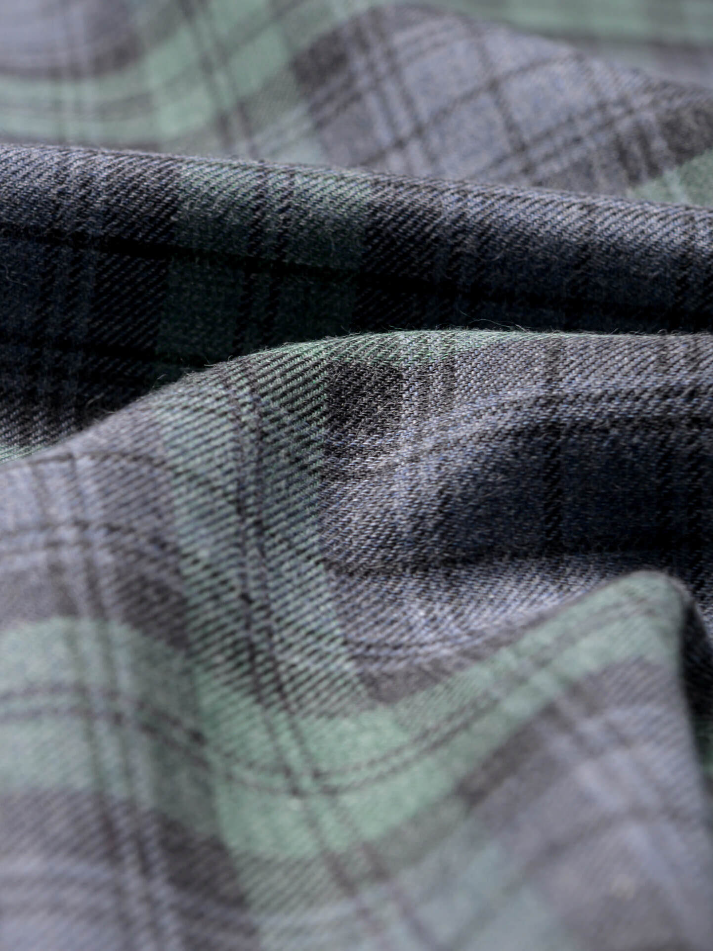 Satoyama Faded Black Watch Plaid Shirts by Proper Cloth