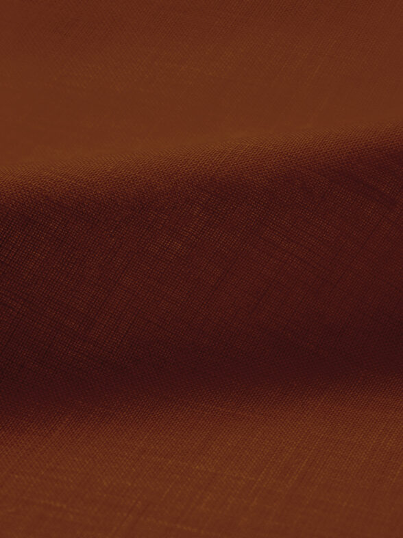 Rust Brushed Linen Shirts by Proper Cloth