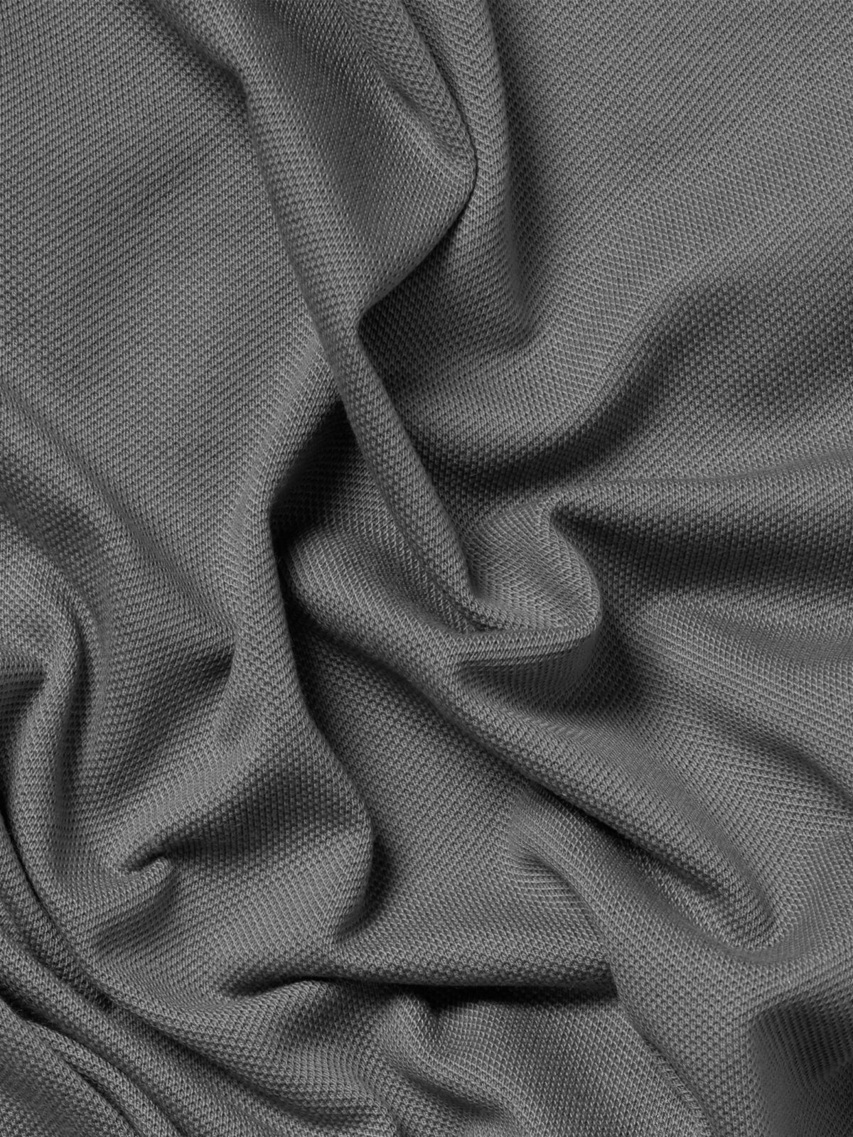 Sullivan Steel Grey Easy Care Stretch Knit Pique Shirts by Proper Cloth