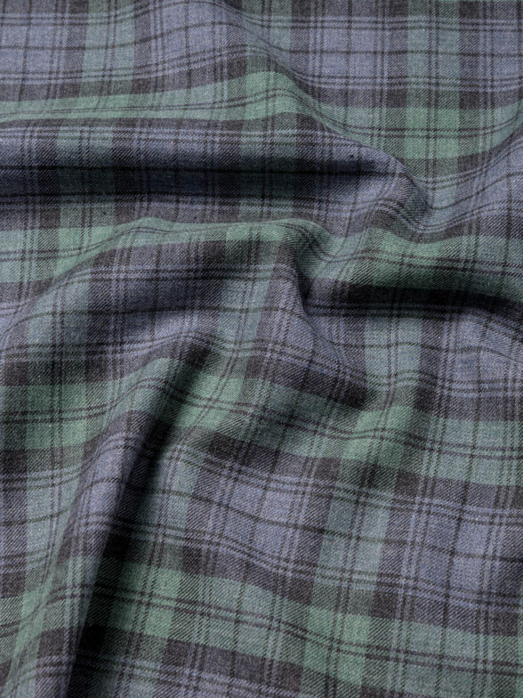 Satoyama Faded Black Watch Plaid Shirts by Proper Cloth