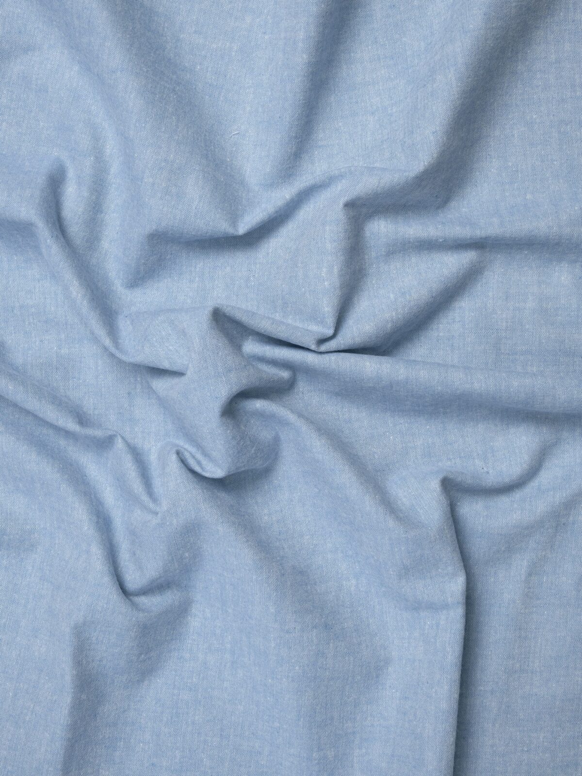 Portuguese Light Blue Brushed Chambray Shirts by Proper Cloth