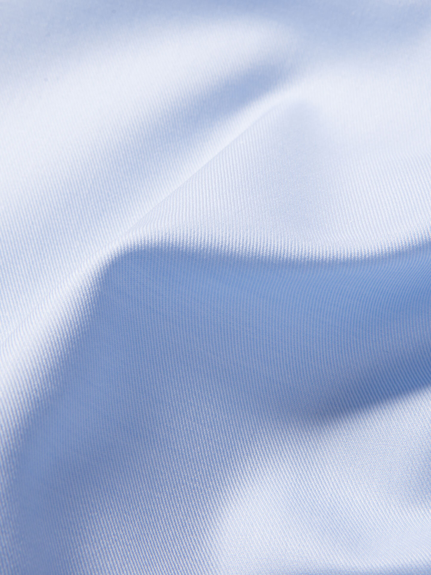 Thomas Mason Wrinkle-Resistant Light Blue Twill Shirts by Proper Cloth