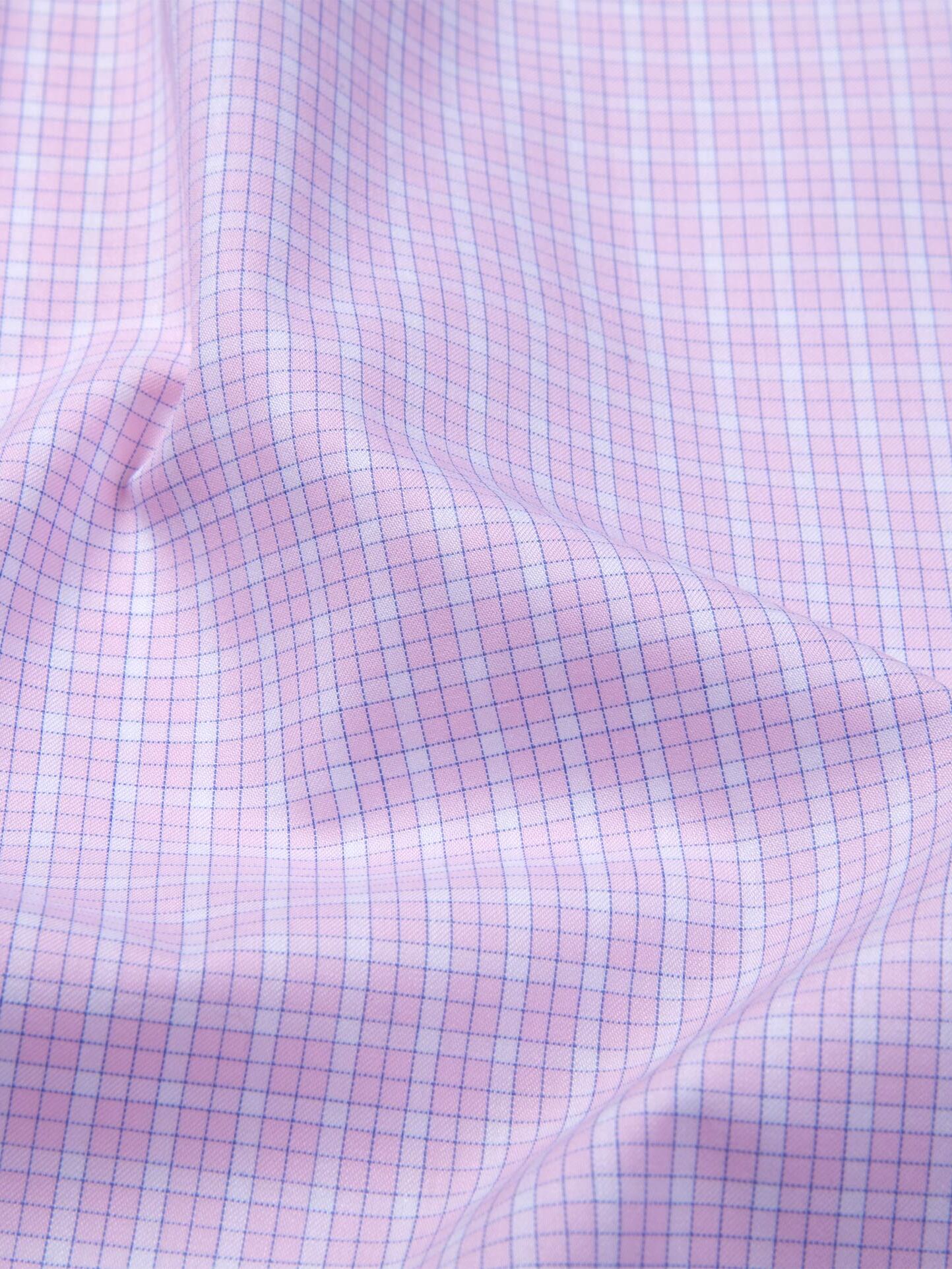 Bedford Light Pink Check Shirts by Proper Cloth