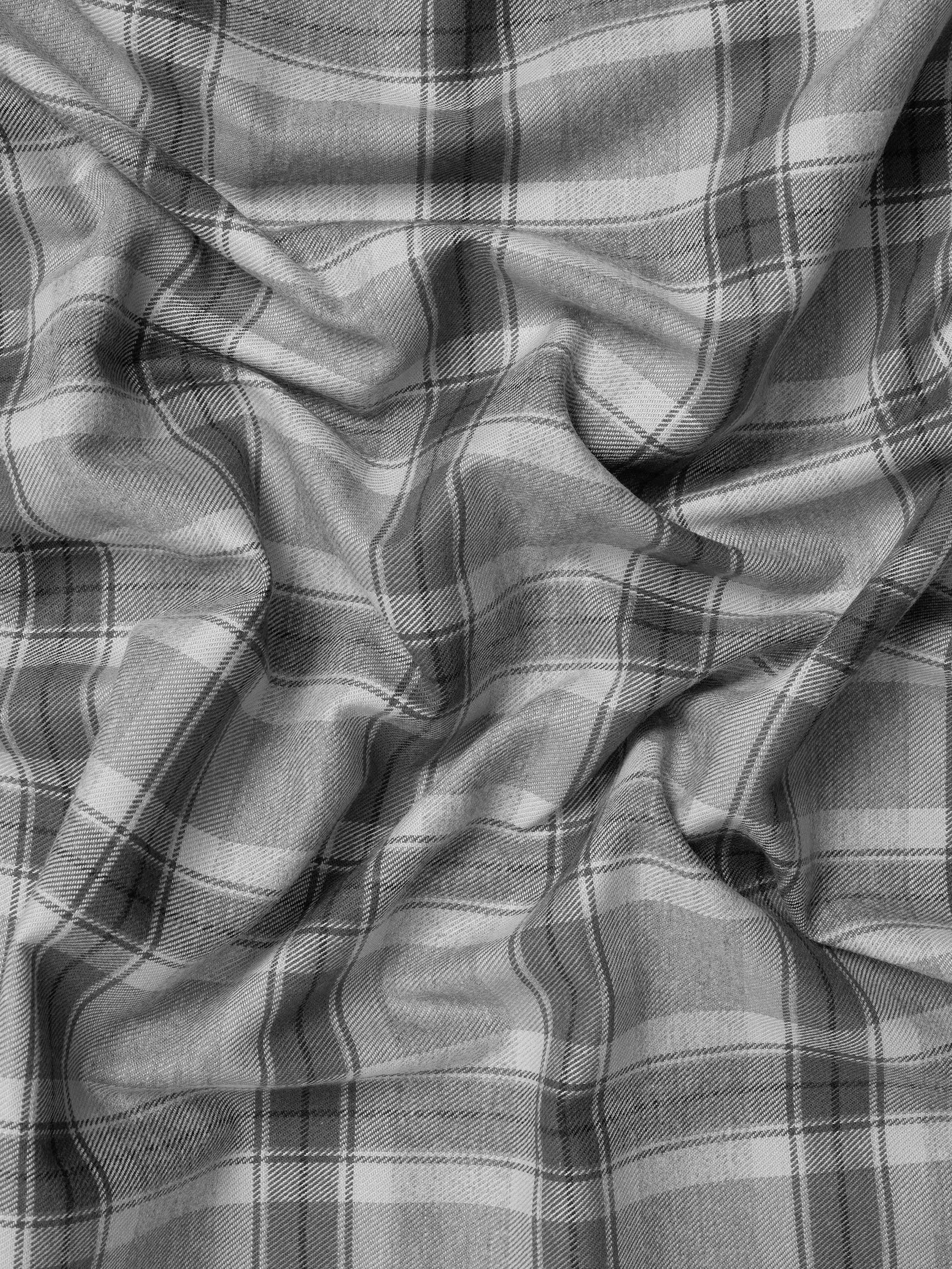 Stowe Grey Plaid Flannel Shirts by Proper Cloth