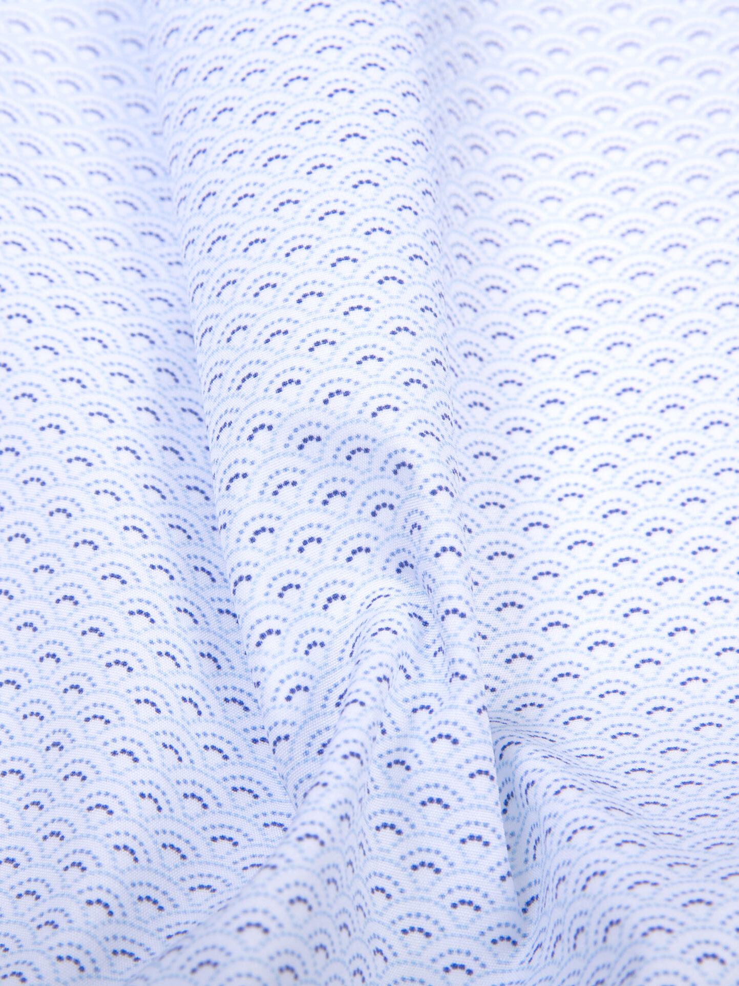 Bari Blue Fan Print Shirts by Proper Cloth