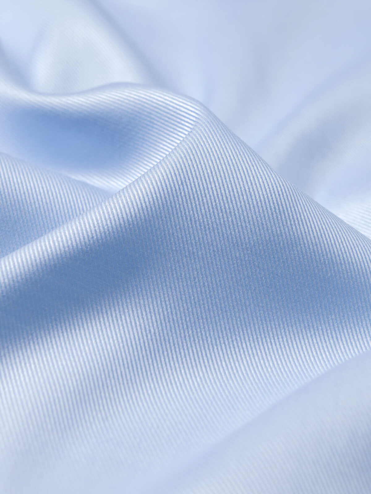 Wrinkle-Resistant Light Blue Twill Shirts by Proper Cloth