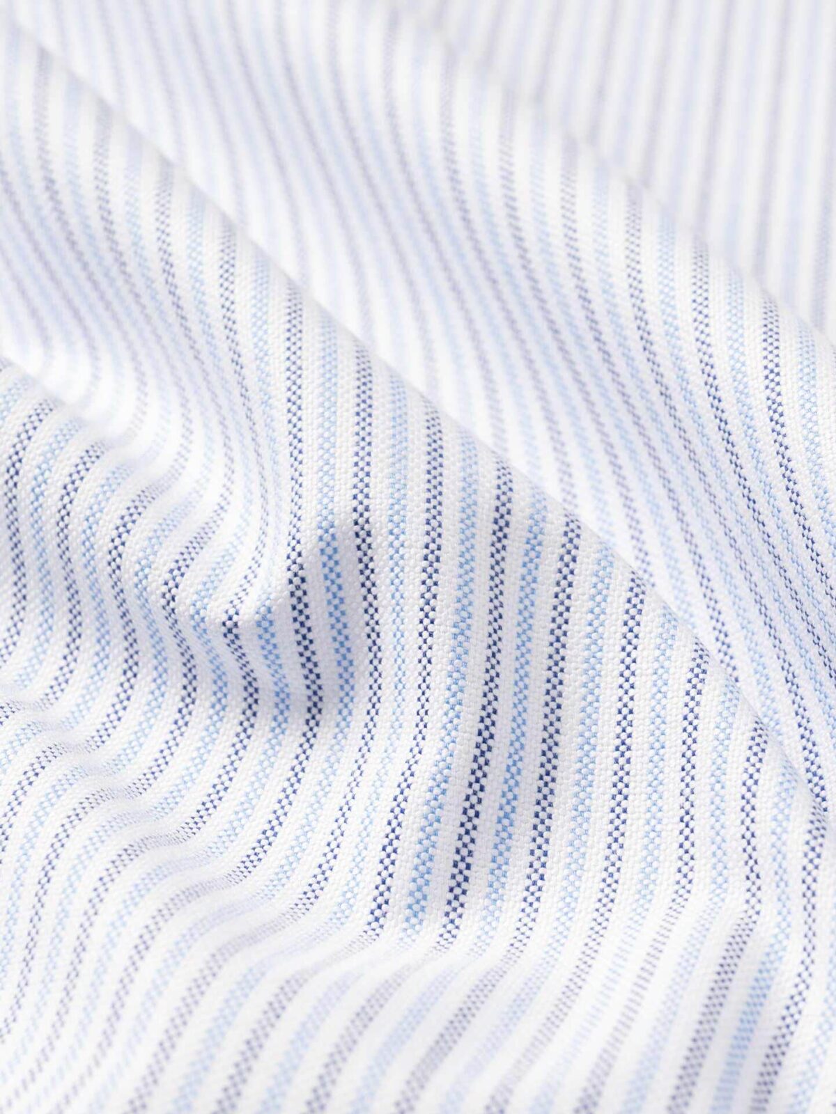 Clark Blue Multi Stripe Oxford Cloth Shirts by Proper Cloth
