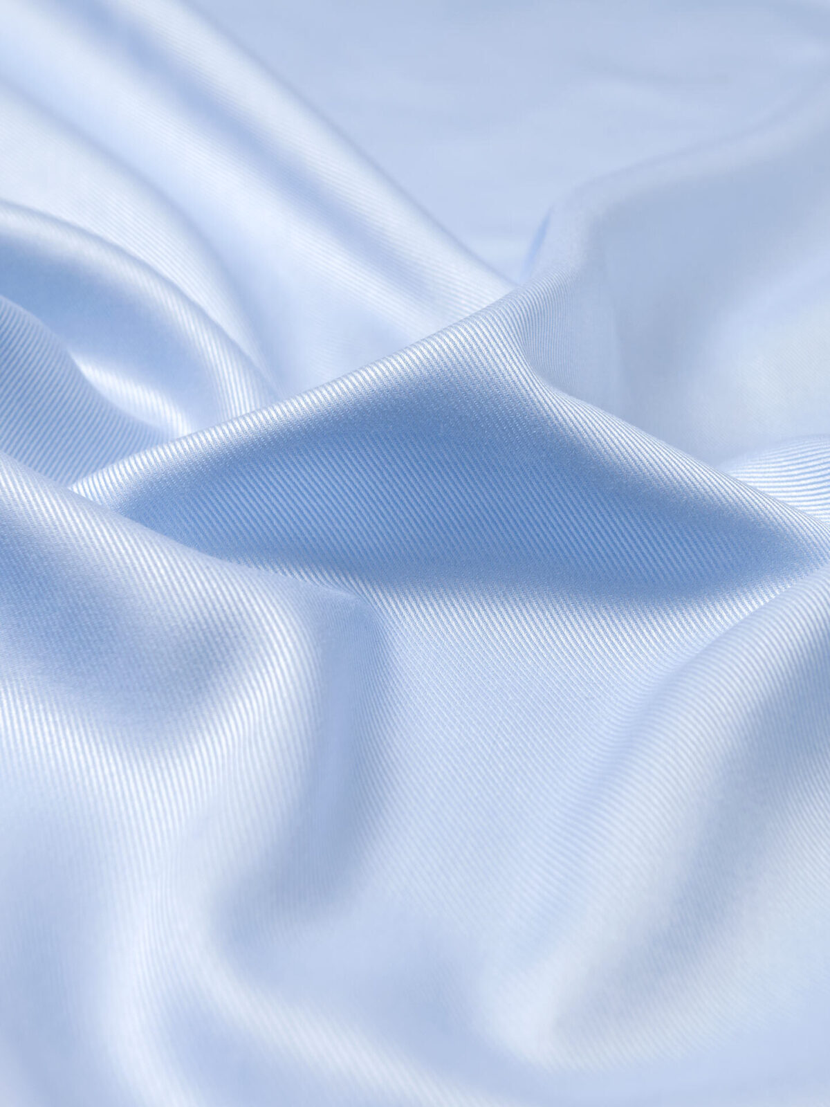 Wrinkle-Resistant Light Blue Twill Shirts by Proper Cloth