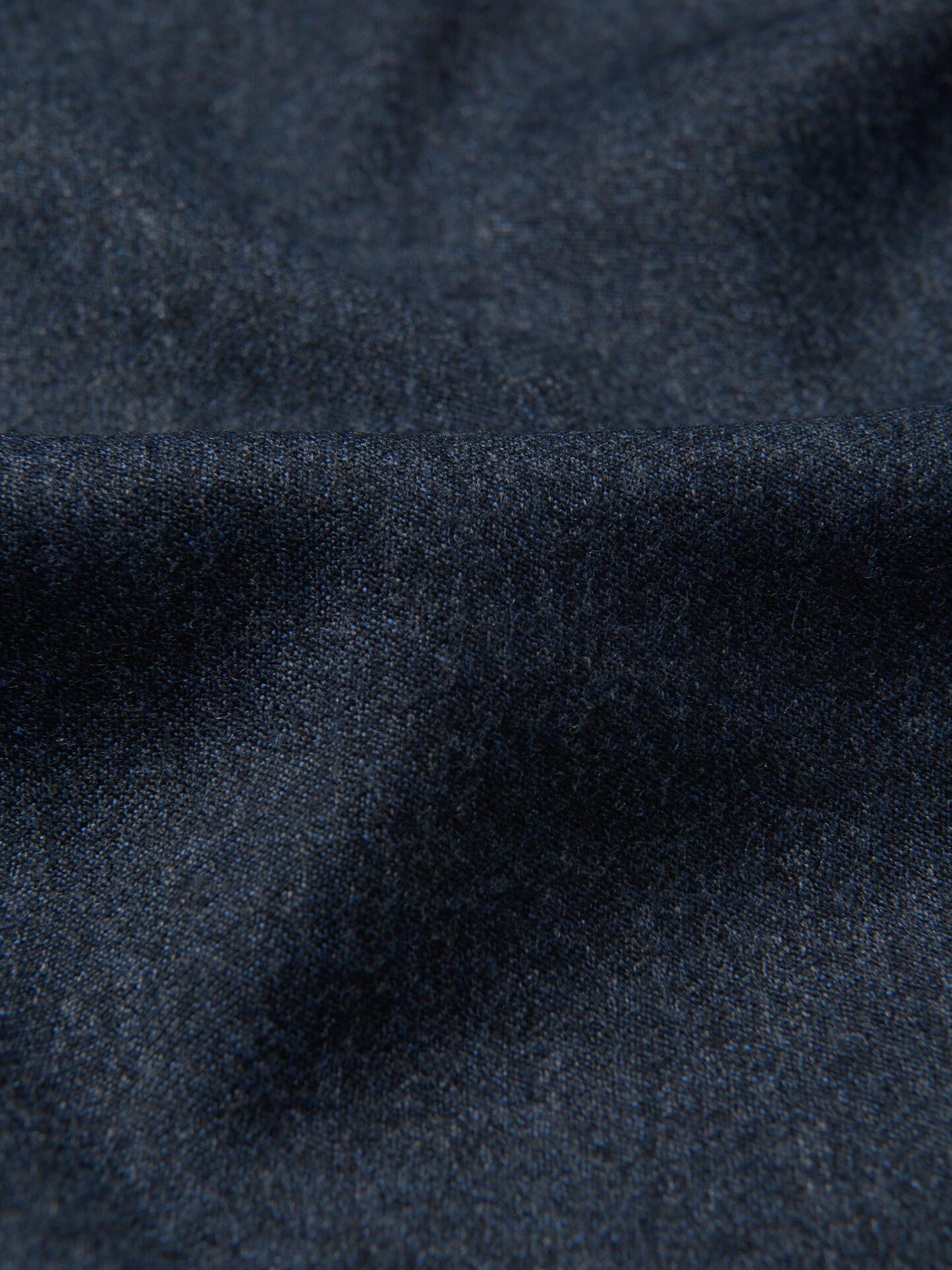 Reda Slate Melange Merino Wool Flannel Shirts by Proper Cloth