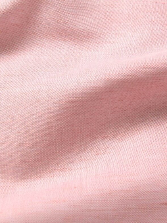 Portuguese Pink Cotton Linen Blend Shirts by Proper Cloth