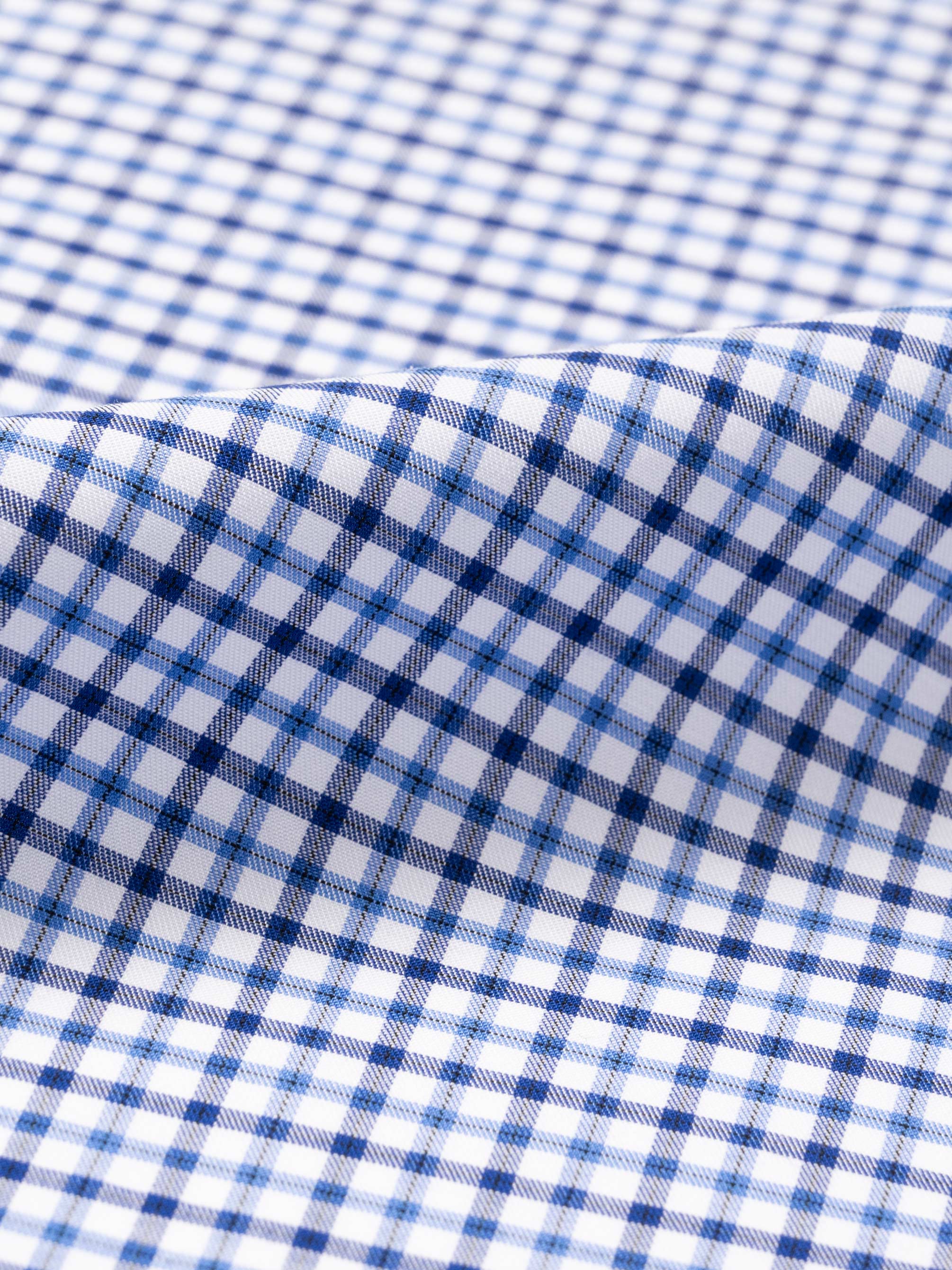 William Blue Tattersall Shirts by Proper Cloth