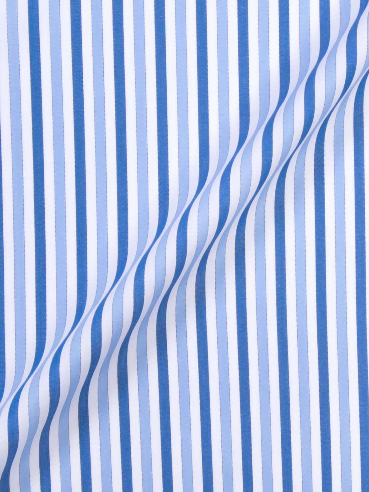 Stanton Light Blue Wide Stripe Shirts by Proper Cloth