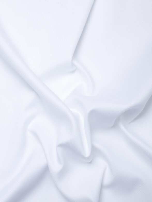 White Wrinkle-Resistant Micro Jacquard Shirts by Proper Cloth