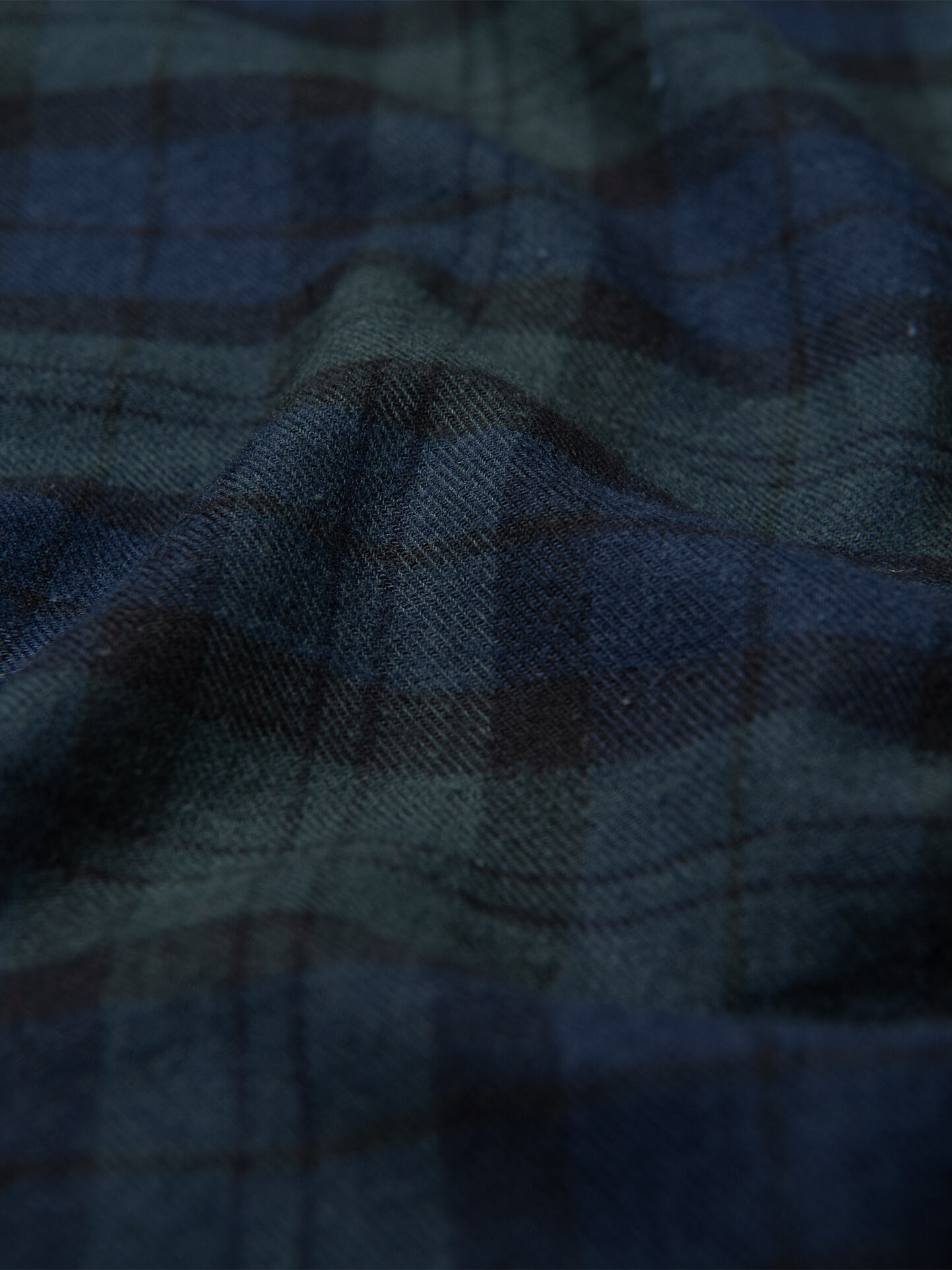 Japanese Blackwatch Tartan Flannel Shirts by Proper Cloth