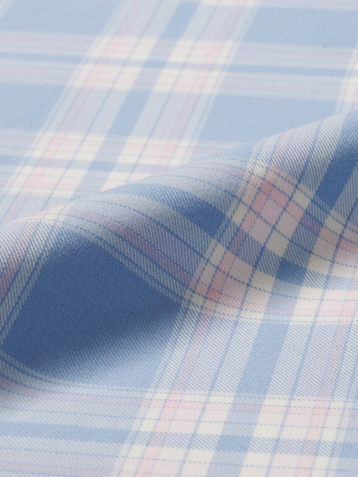 Faded Blue Pink and Rose California Plaid Shirts by Proper Cloth