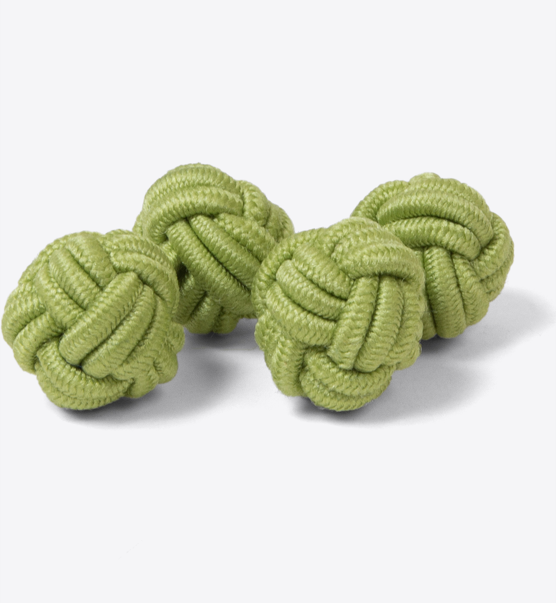 Light Green Silk Knots by Proper Cloth
