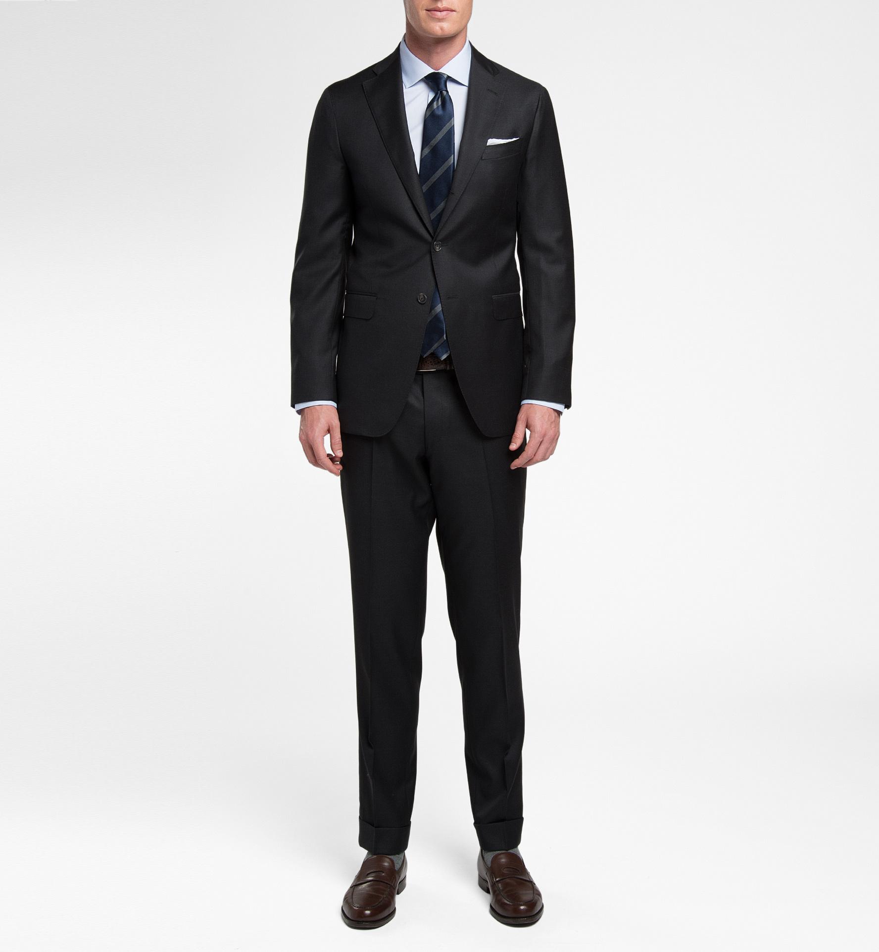 Allen Charcoal Suit by Proper Cloth