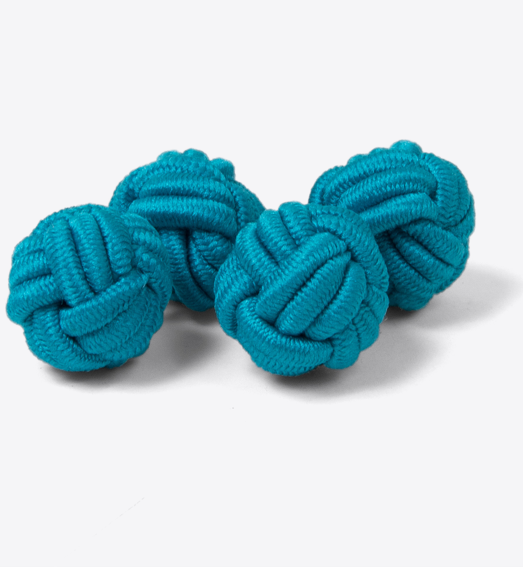 Aqua Silk Knots by Proper Cloth