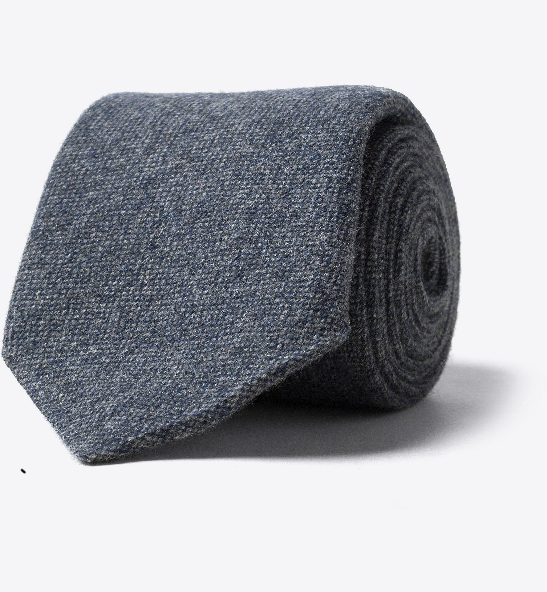 Slate Pure Cashmere Tie by Proper Cloth