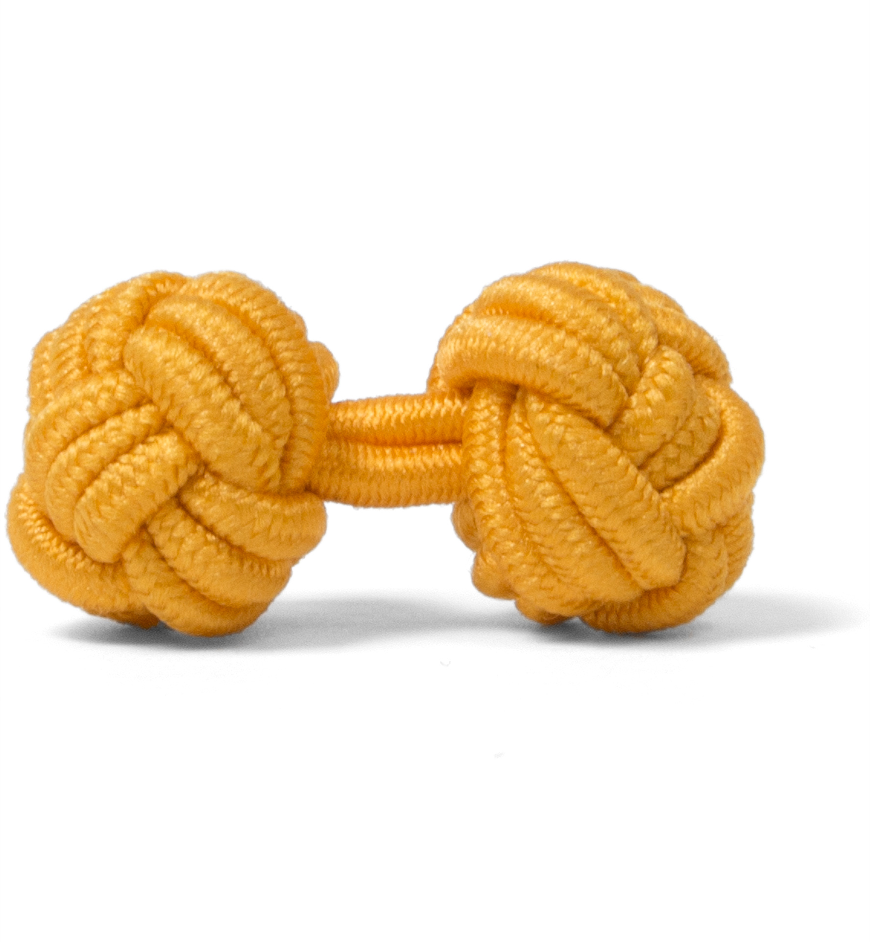 Yellow Silk Knots by Proper Cloth