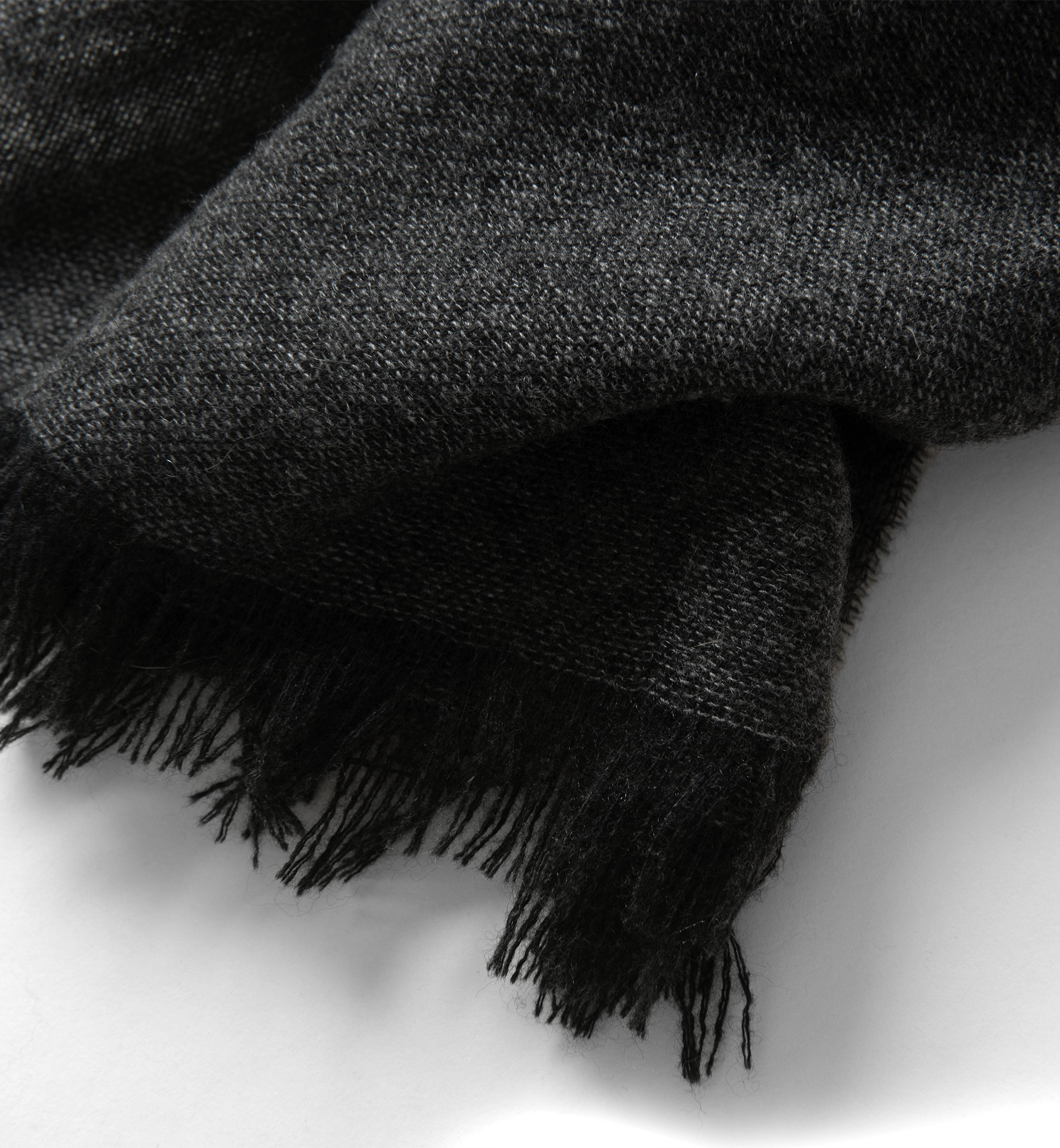 Grey Cashmere Scarf by Proper Cloth
