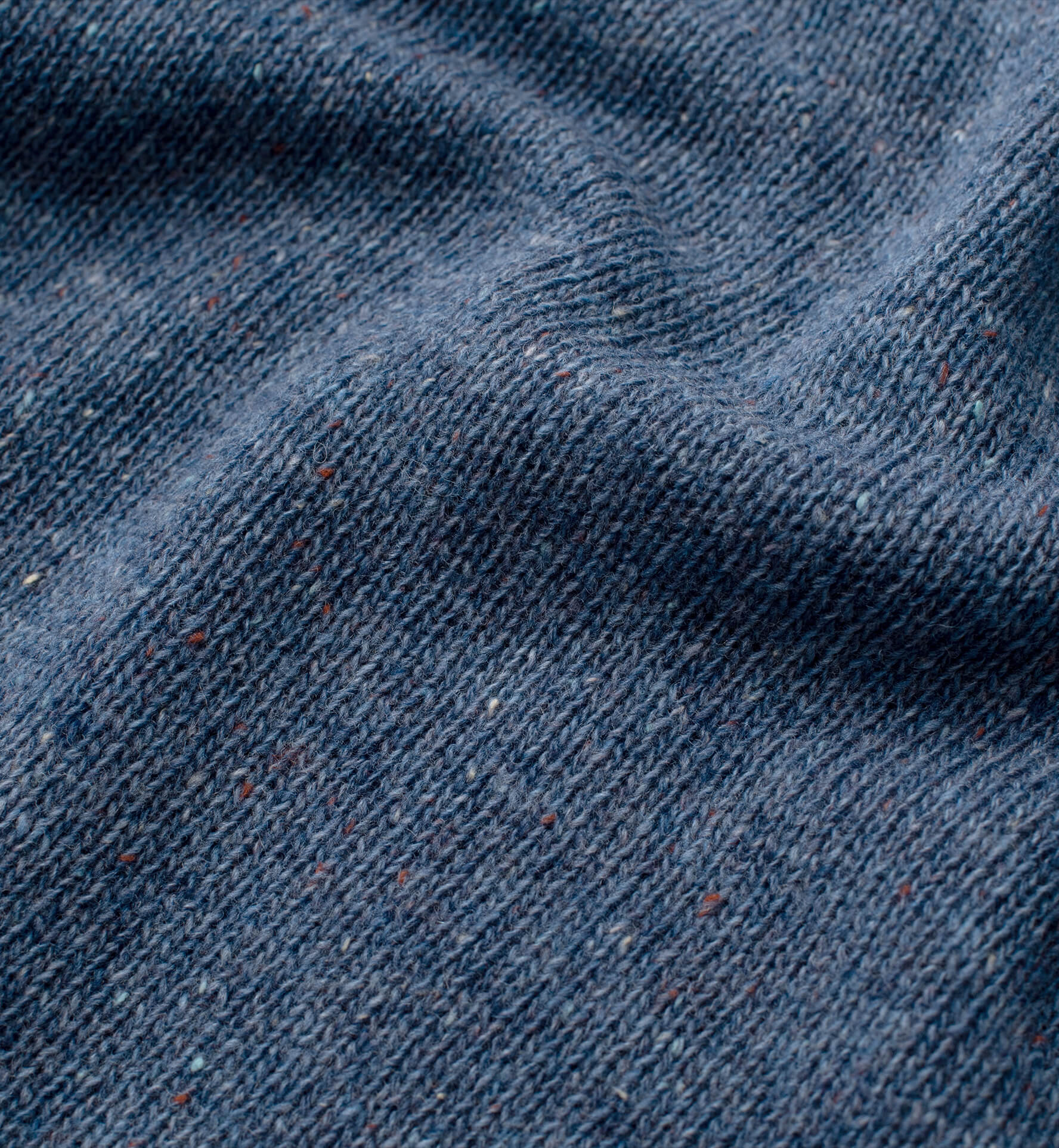 Slate Donegal Lambswool Sweater by Proper Cloth