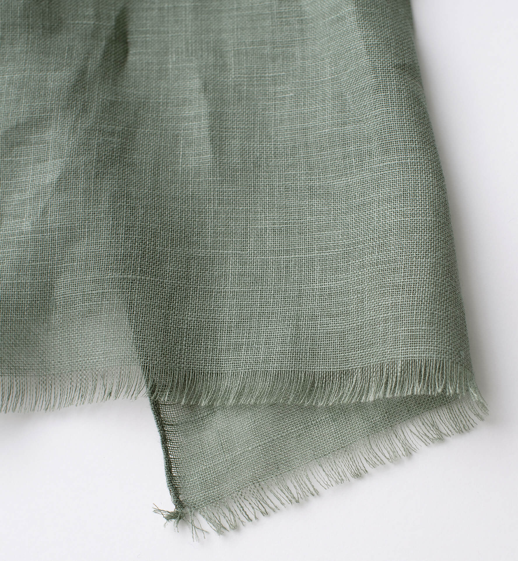 Sage Linen Scarf by Proper Cloth
