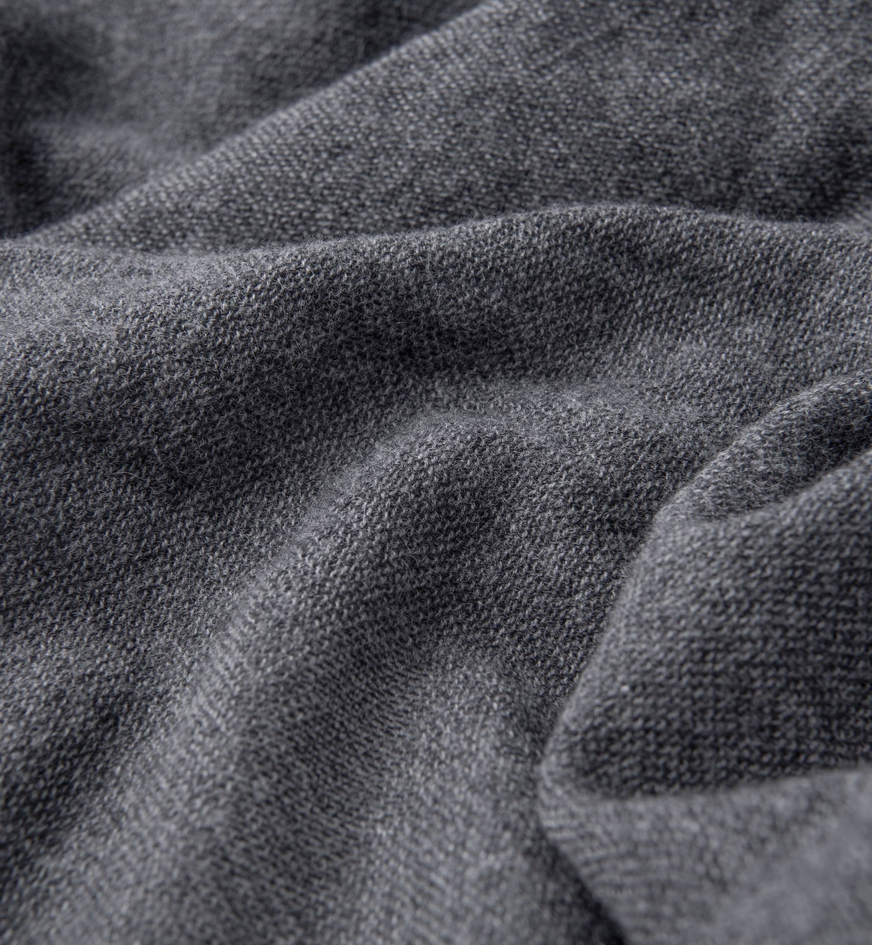 Grey Wool Gauze Scarf by Proper Cloth
