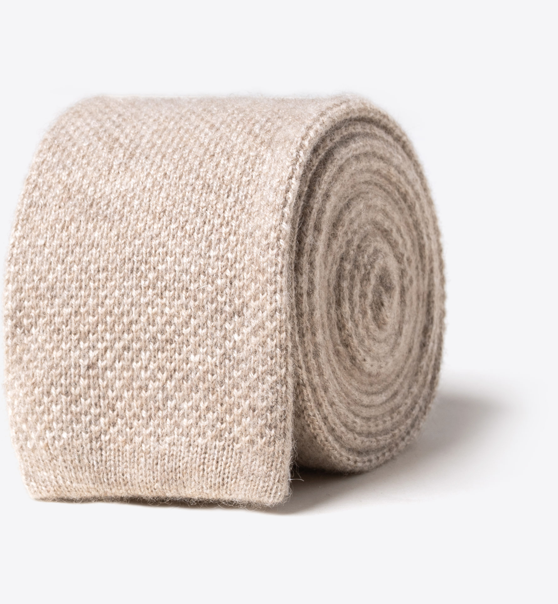 Camel Cashmere Knit Tie by Proper Cloth