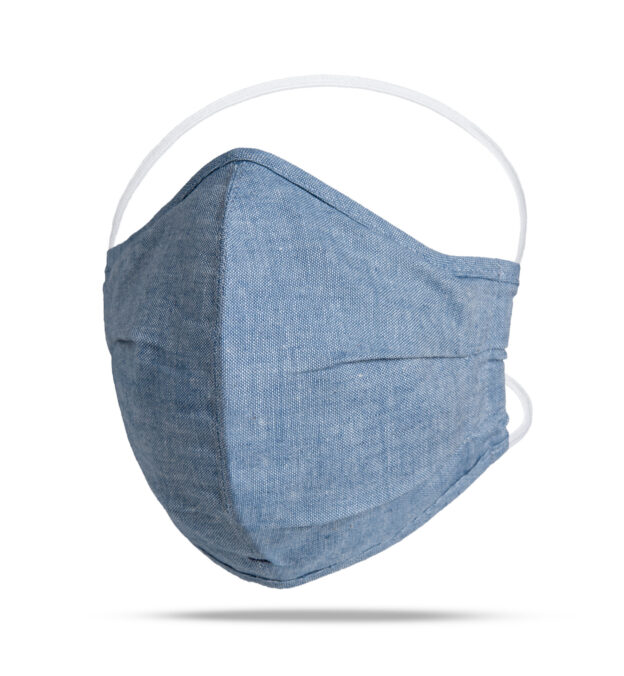 The Everyday Mask v1.3 - Indigo Chambray by Proper Cloth