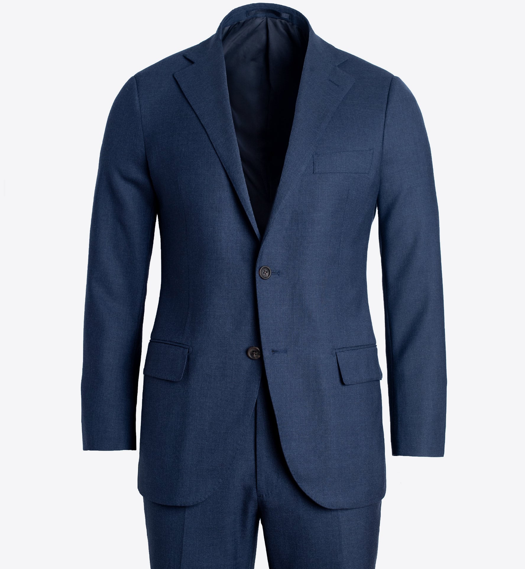 Allen Navy Comfort Fresco Suit - Custom Fit Tailored Clothing