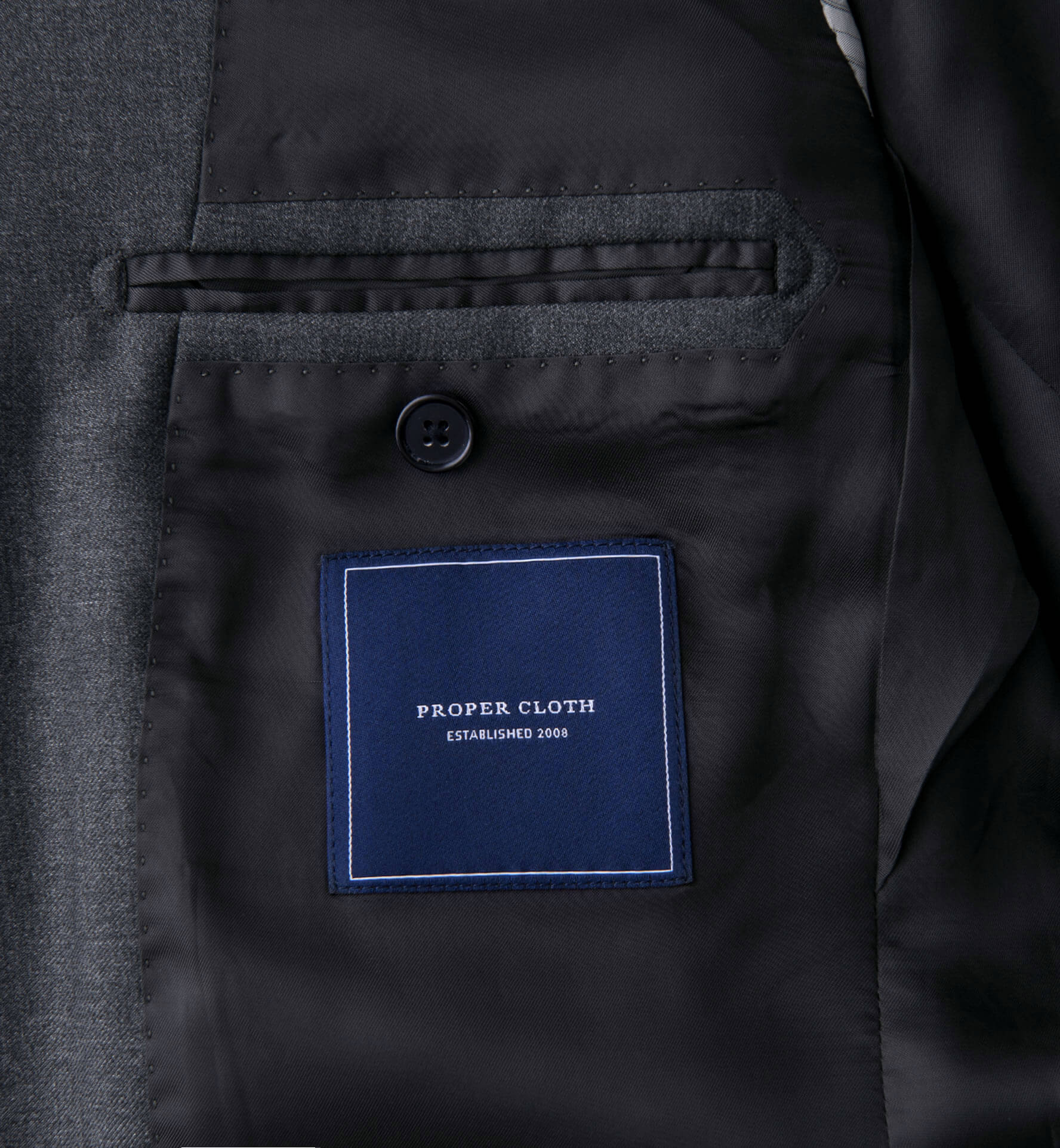 Allen Grey S110s Wool Suit with Cuffed Trouser - Custom Fit Tailored ...