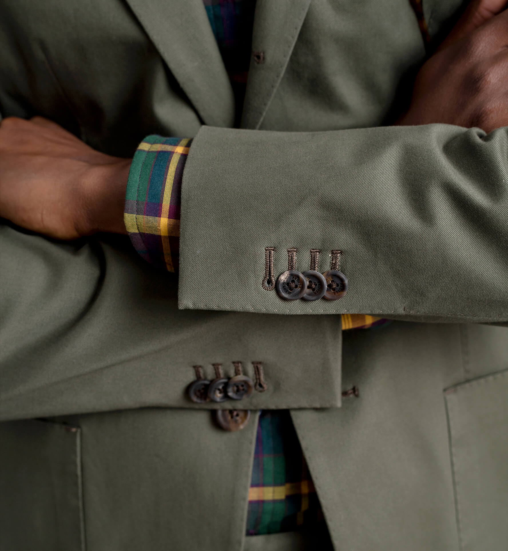 Waverly Fatigue Stretch Cotton Suit - Custom Fit Tailored Clothing