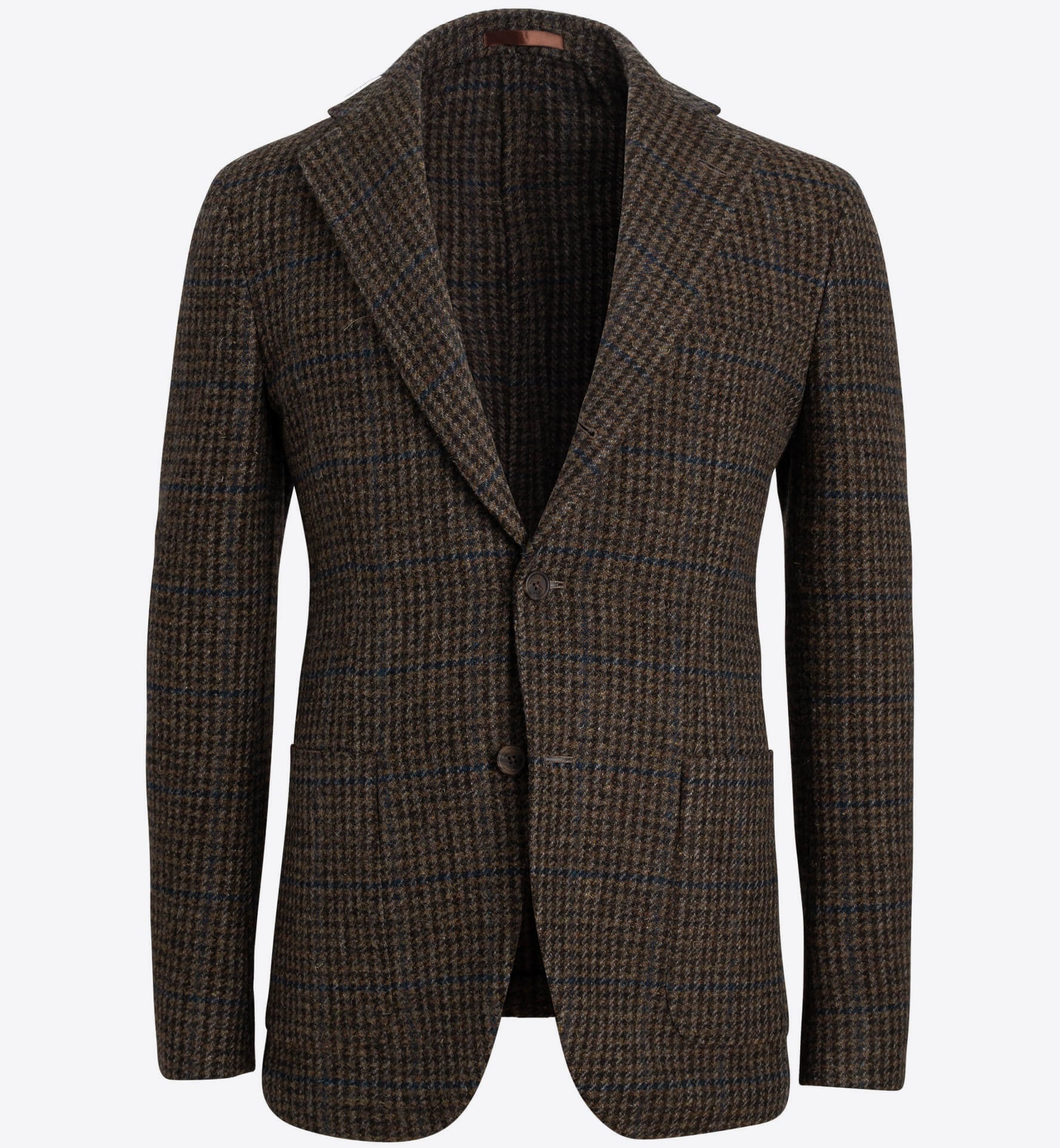Waverly Washed Tweed Gun Check Jacket - Custom Fit Tailored Clothing