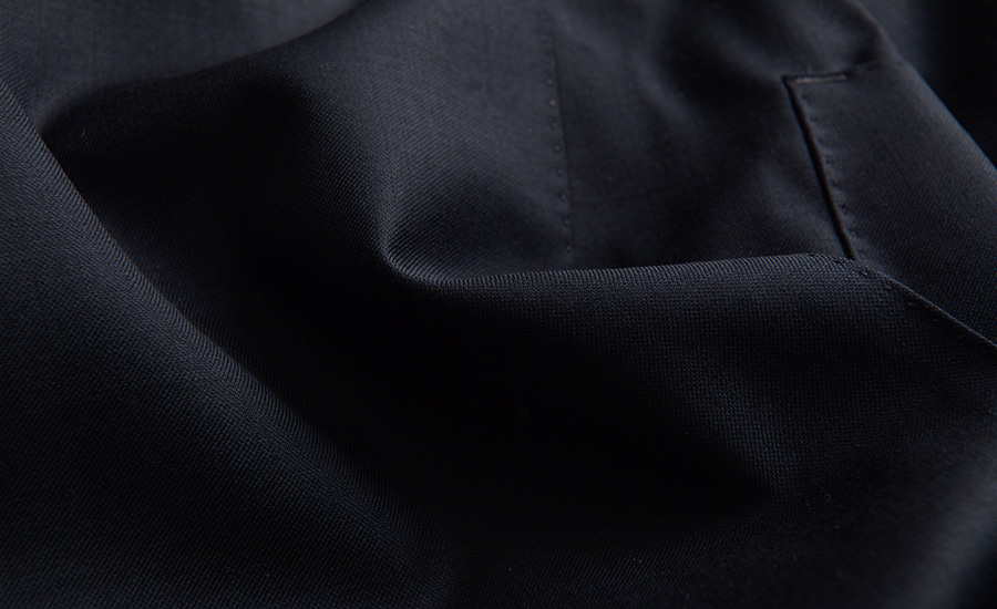 Bedford Dark Navy Wool Plain Weave Suit - Custom Fit Tailored Clothing