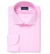 Chambers Pink Check Custom Dress Shirt by Proper Cloth