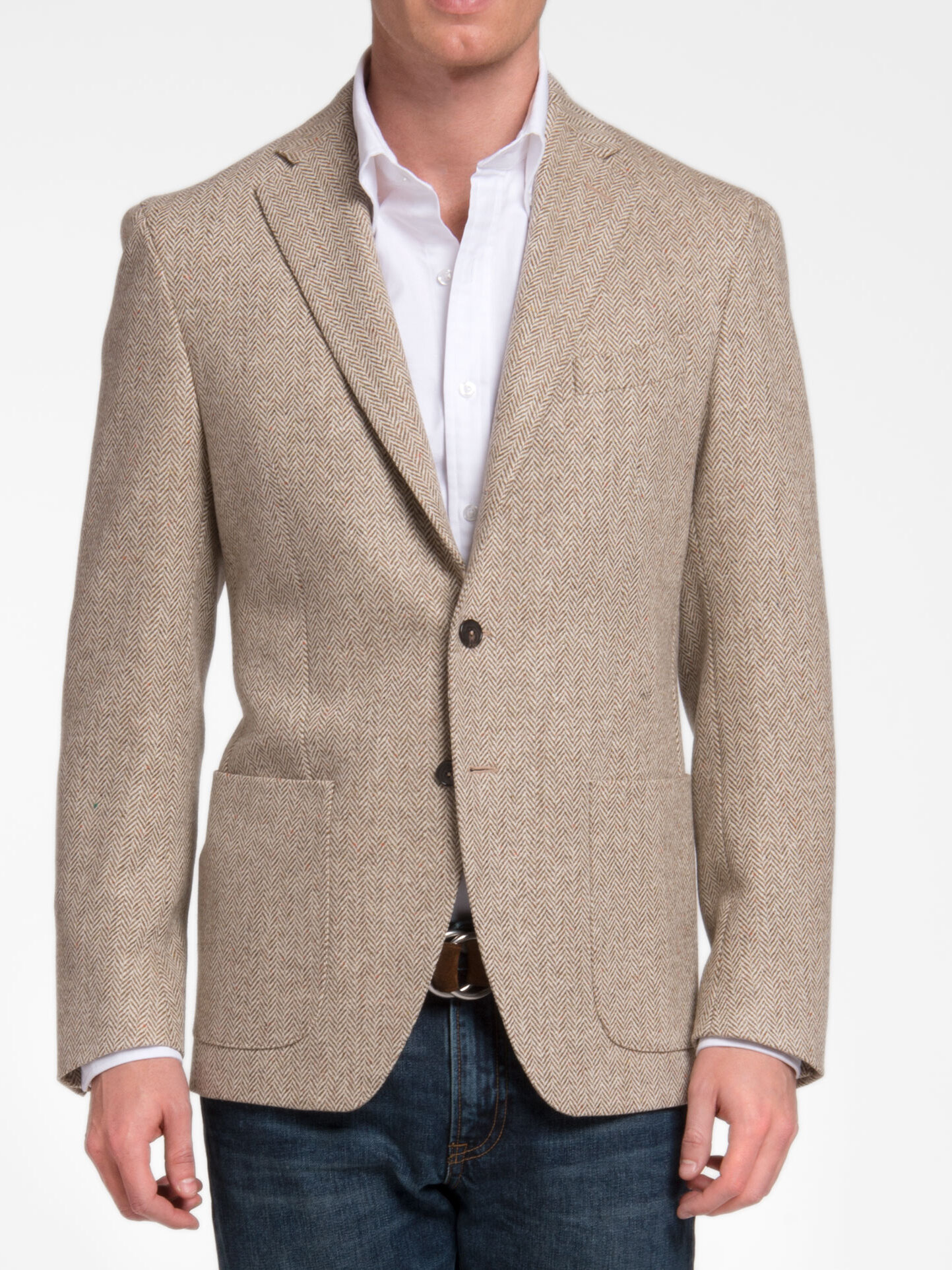 Hubert Tan Herringbone Jacket by Proper Cloth