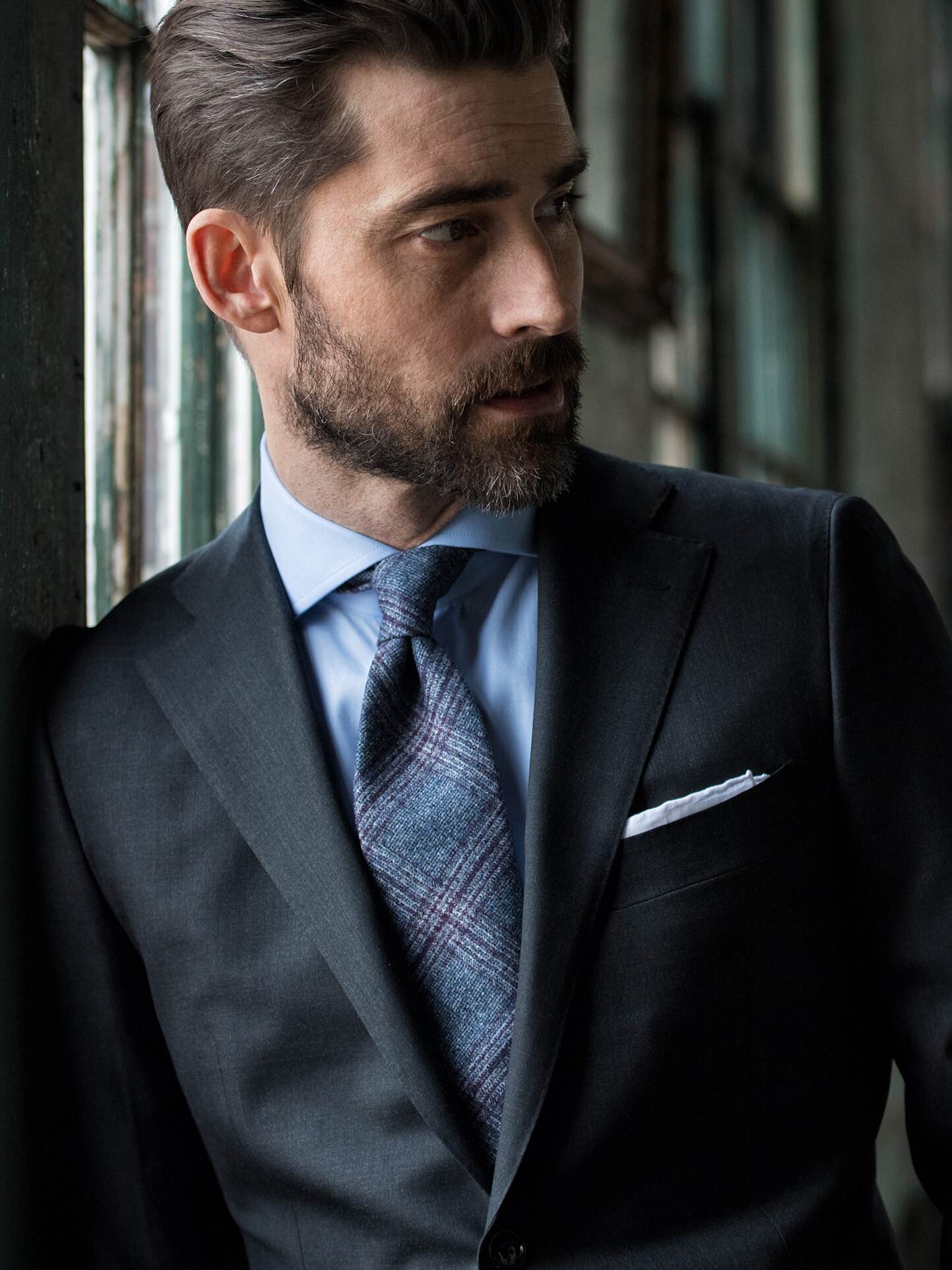 Essential White Cotton Pocket Square by Proper Cloth