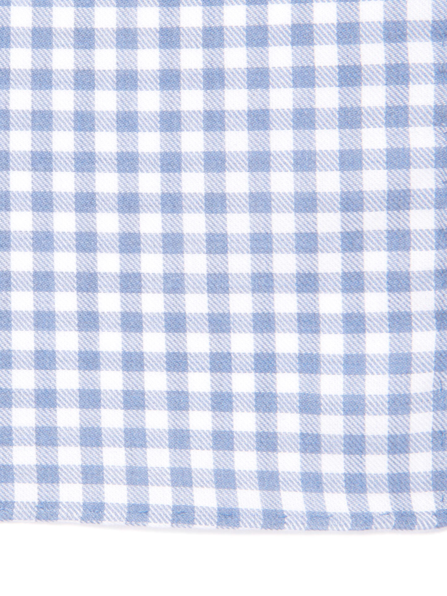 Blue Peached Gingham Pocket Square by Proper Cloth
