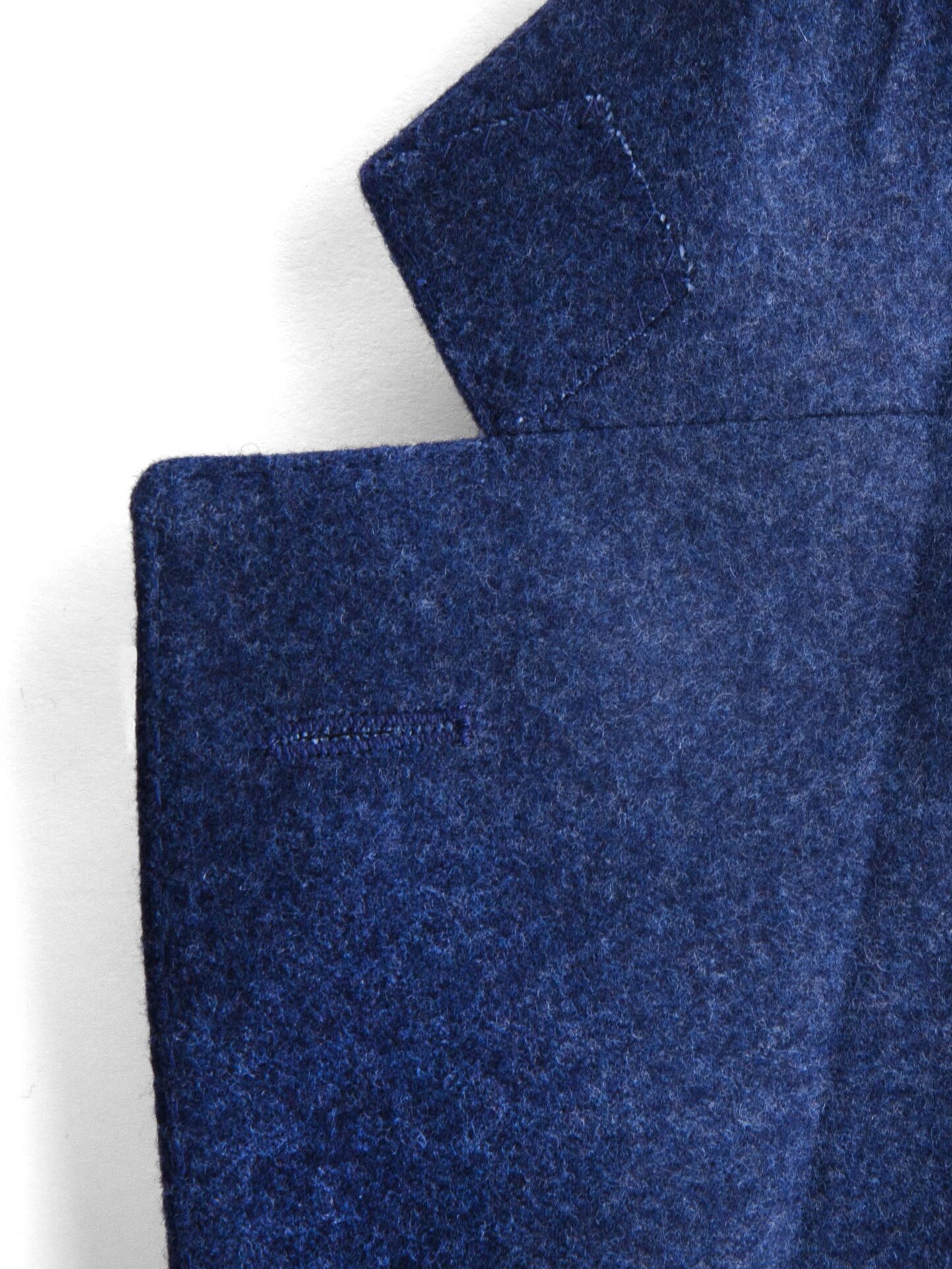 Genova Melange Blue Wool Jacket by Proper Cloth