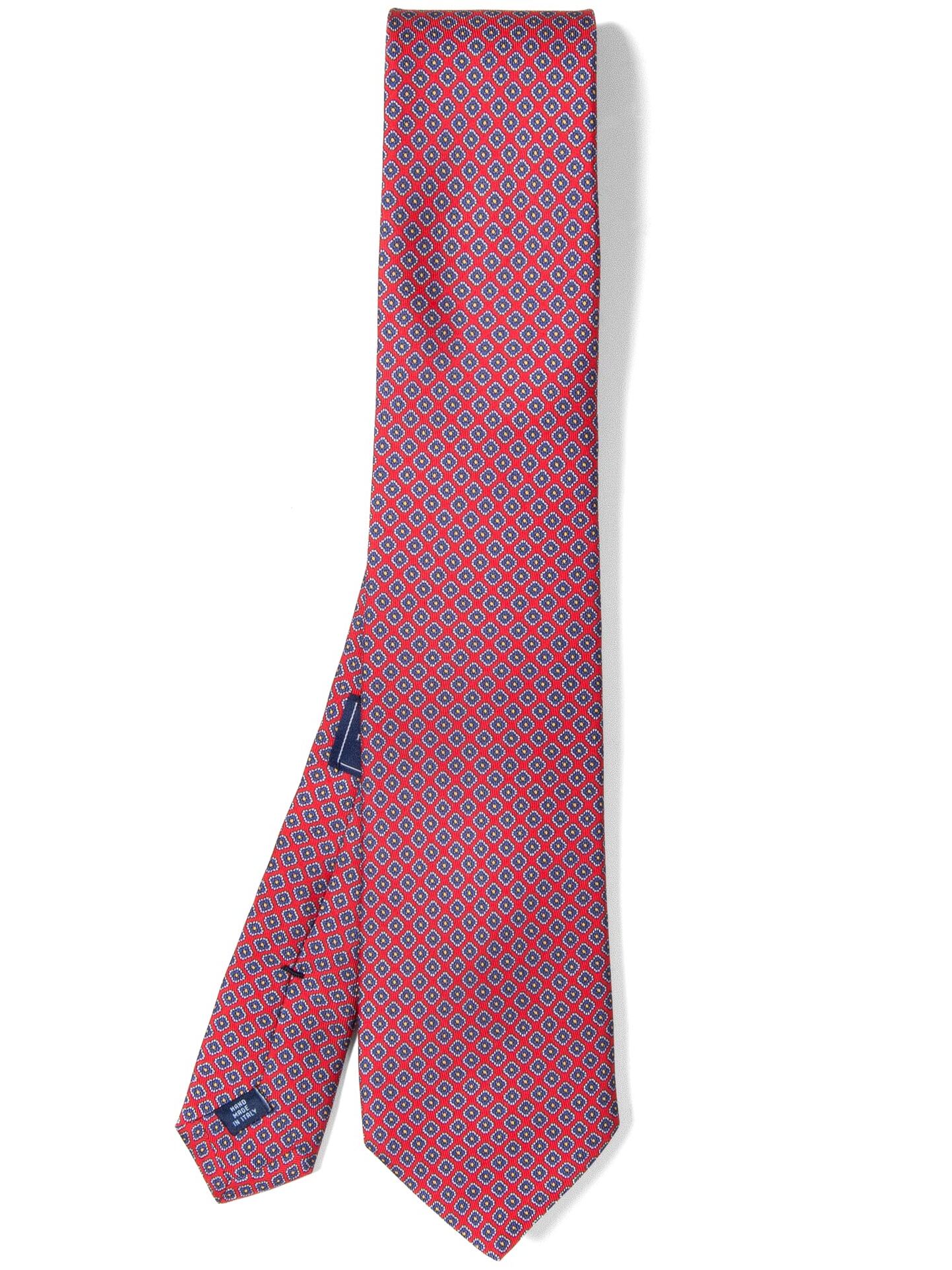Veneto Red Print Tie by Proper Cloth