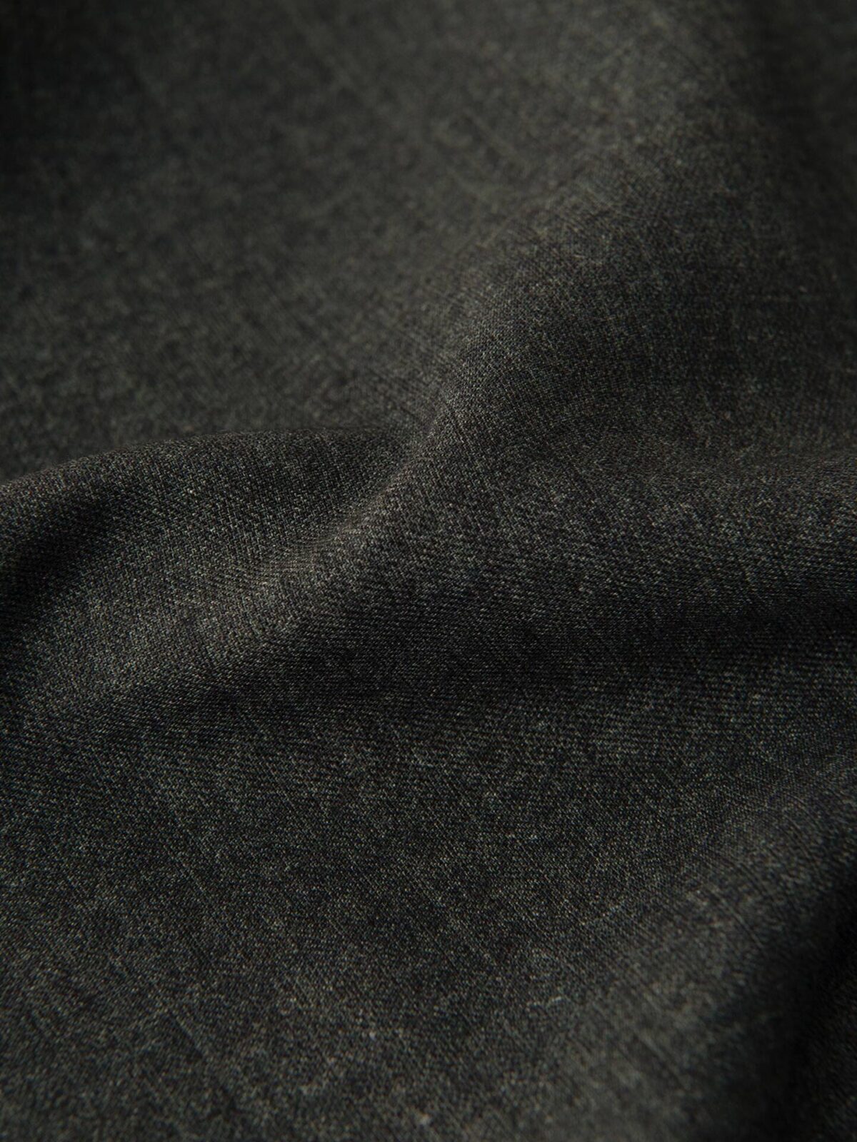 Green and Navy Cotton and Wool Pocket Square by Proper Cloth