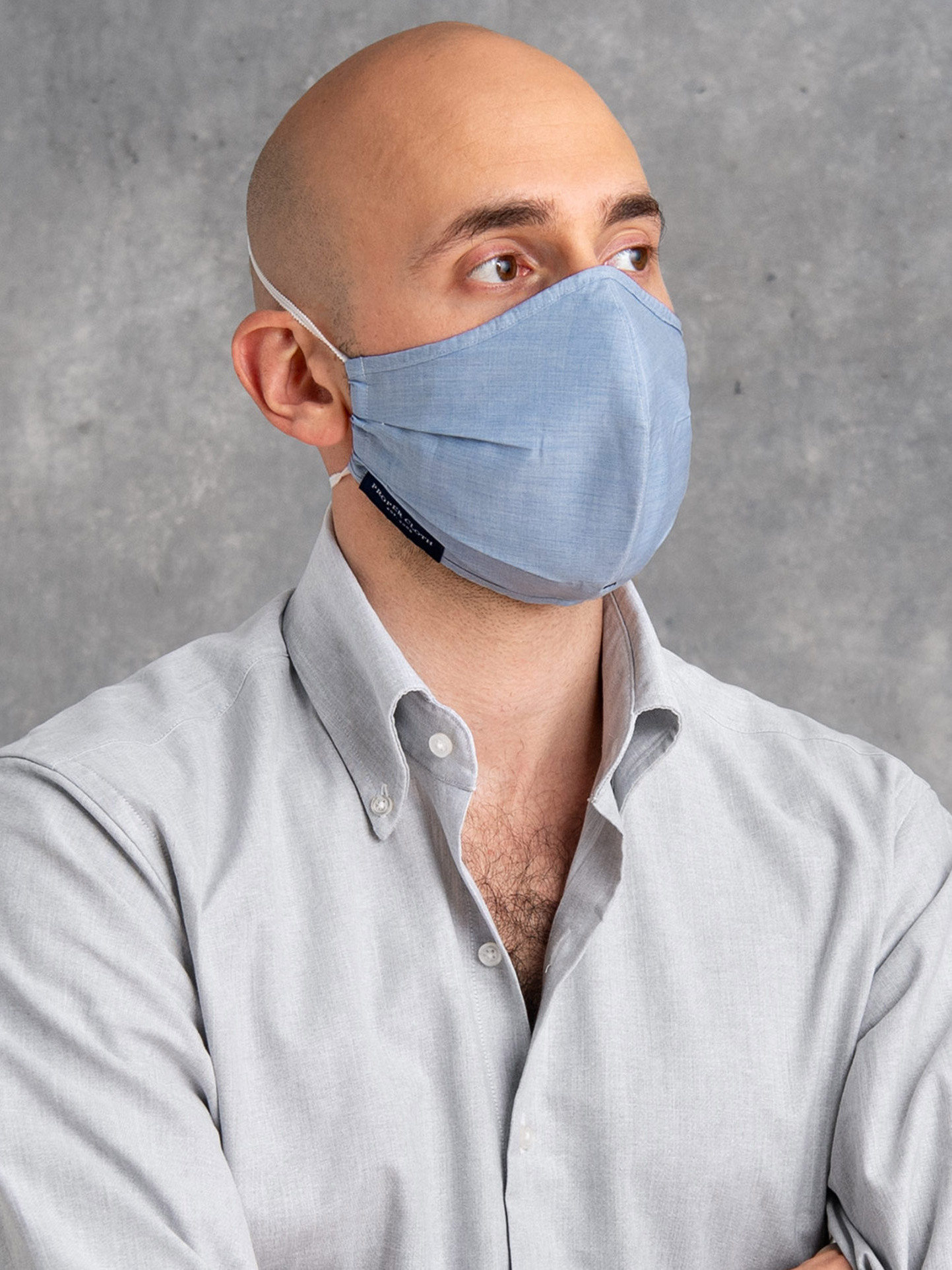 The Everyday Mask v1.1 - Sky Blue (Single Mask) by Proper Cloth