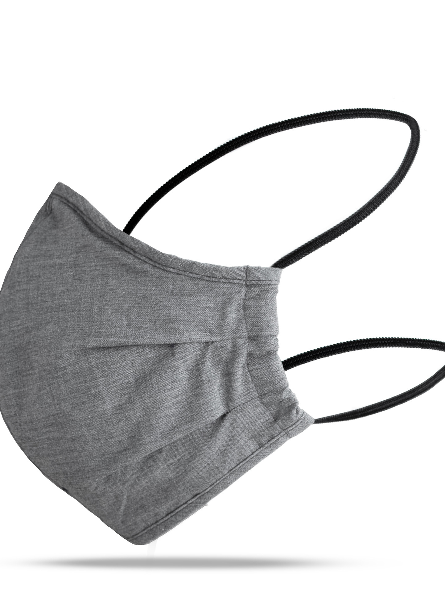 The Everyday Mask v1.3 - Grey Melange (3-Pack) by Proper Cloth