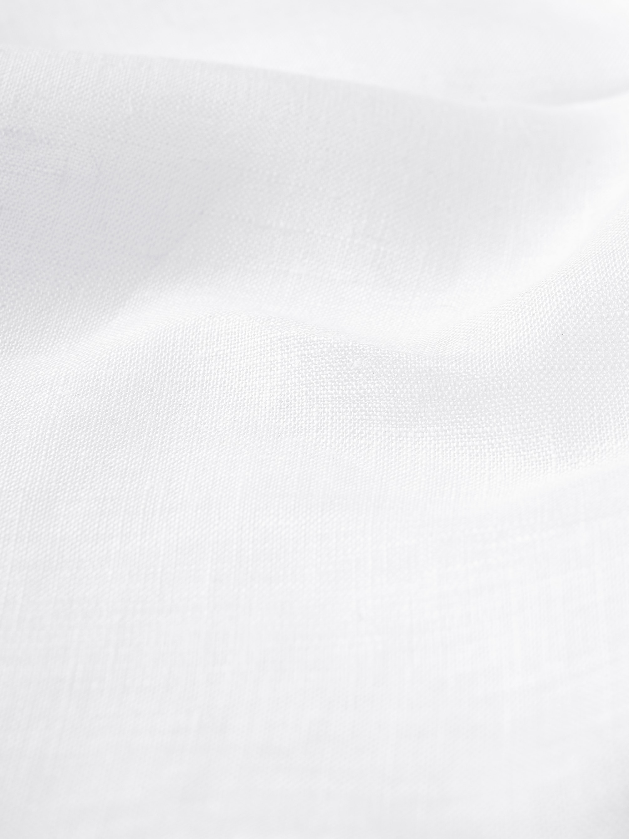 Essential White Linen Pocket Square by Proper Cloth