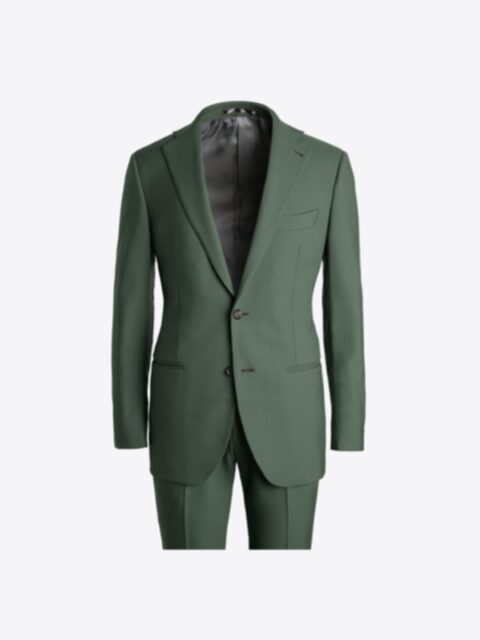 Fatigue Heavy Fresco Allen Suit - Custom Fit Tailored Clothing