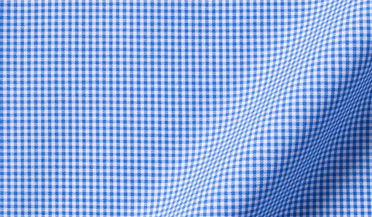 Greenwich Blue Mini Check Dress Shirt by Proper Cloth
